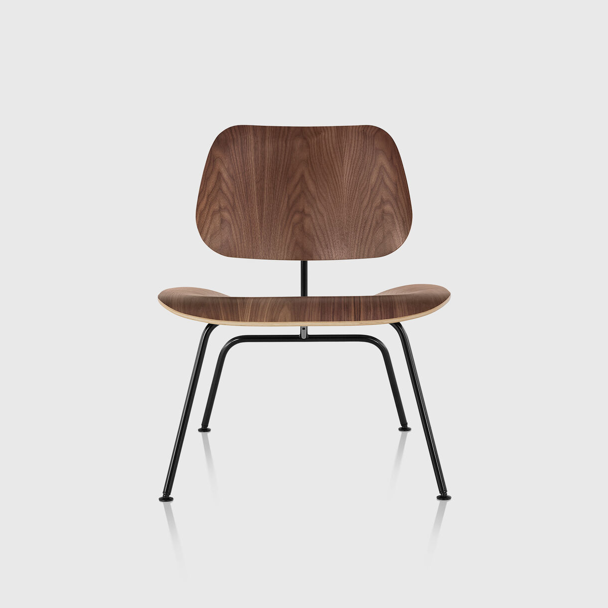 Herman Miller Eames® Moulded Plywood Lounge Chair, Metal Base | Living Edge