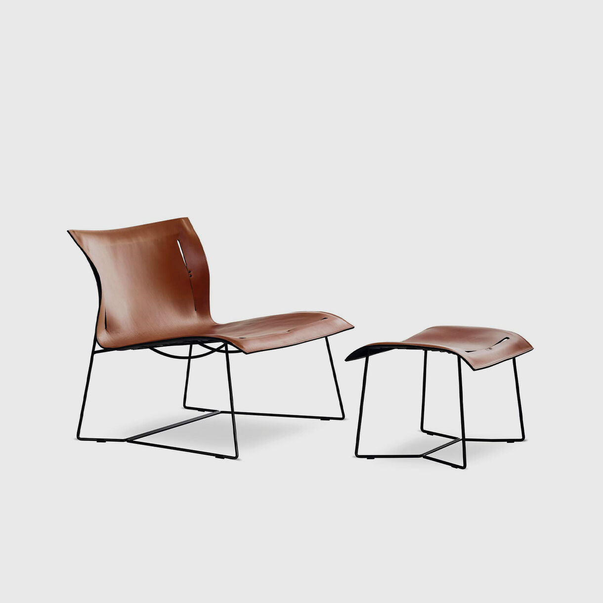 Walter Knoll Cuoio Lounge Chair | Living Edge