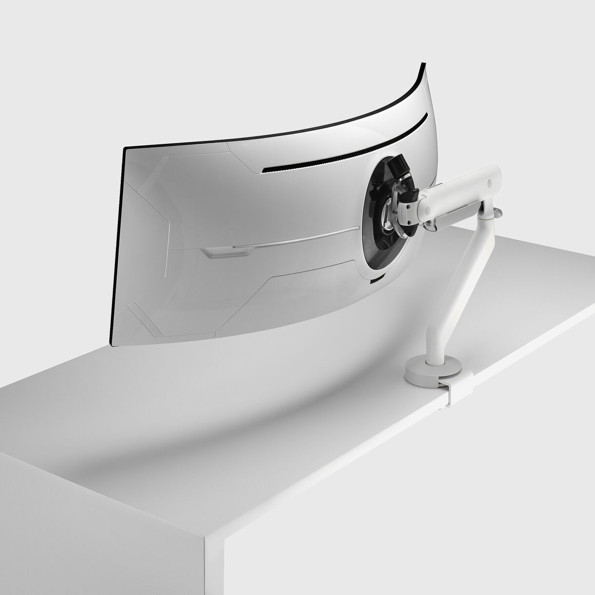 Flo X Monitor Arm with Desk Clamp