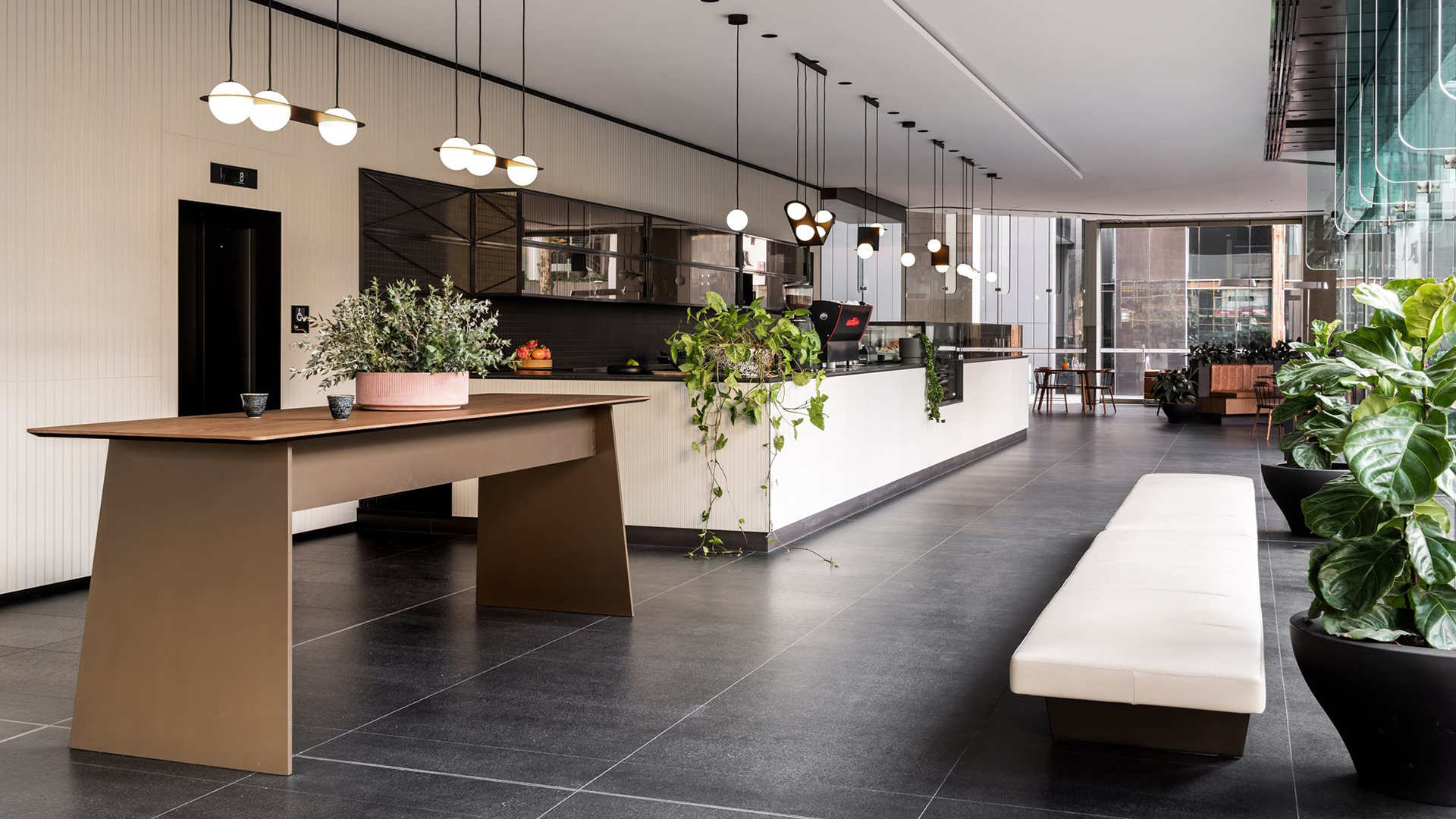 AMP Tower Lobby | Living Edge