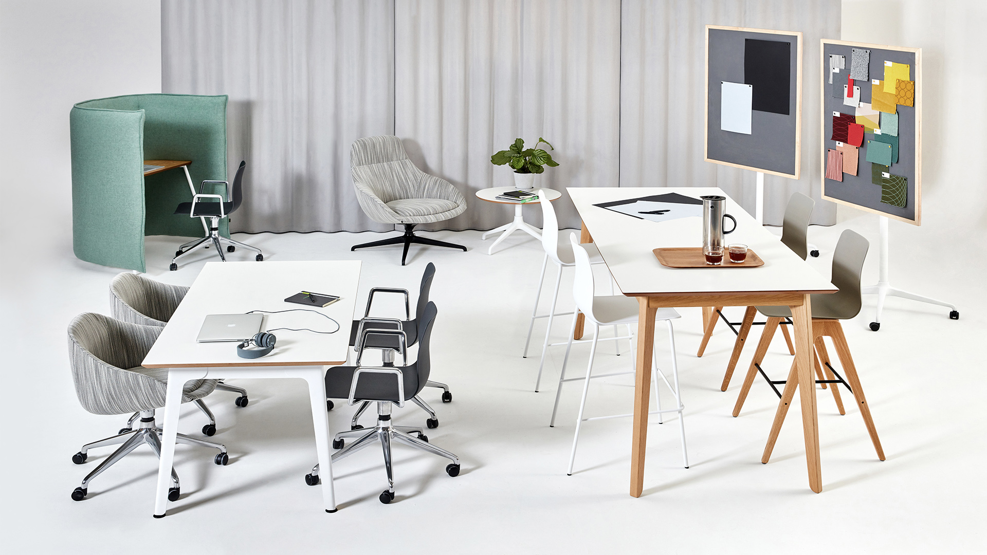 NaughtOne Polly Stool, Wood Base | Living Edge