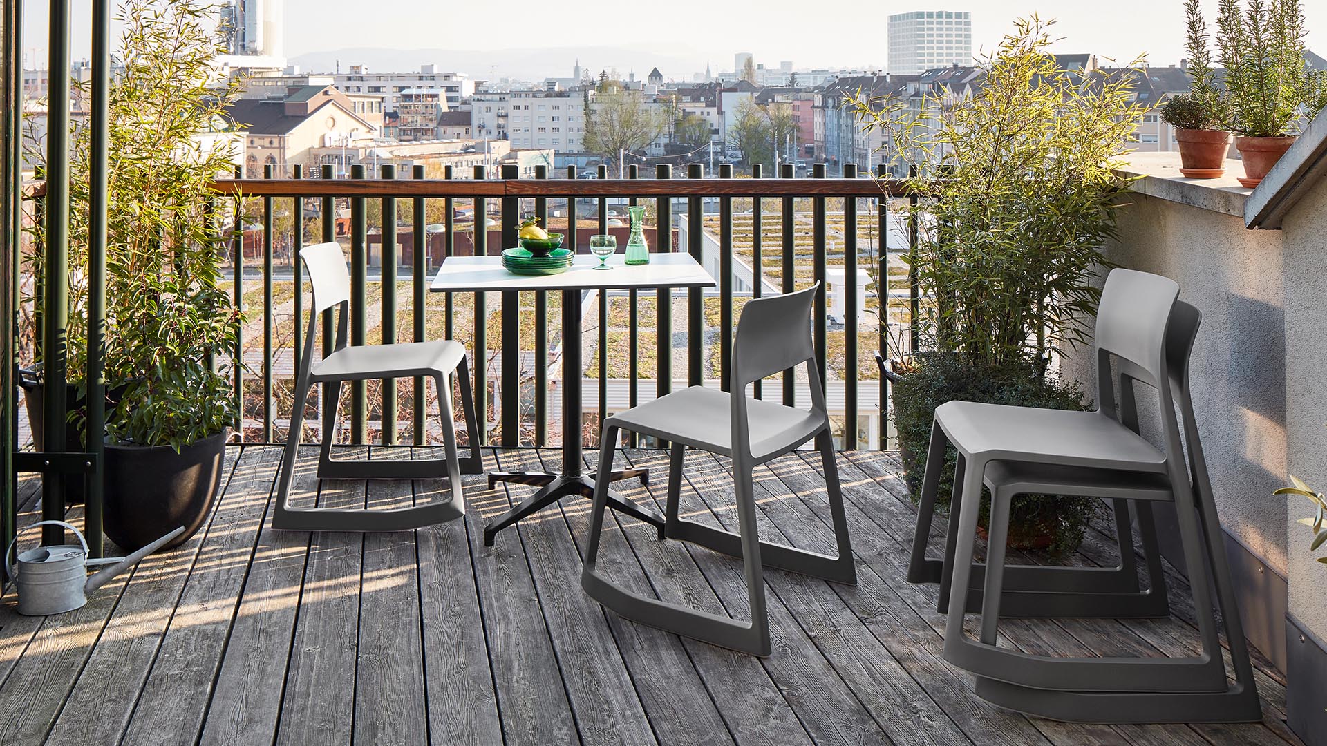 Vitra Belleville Square Bistro Table | Living Edge