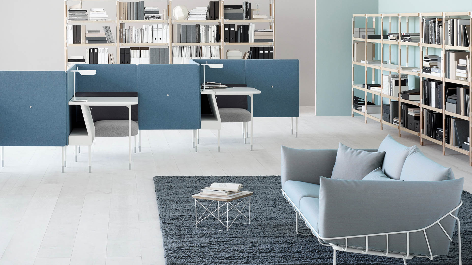 Herman Miller Eames® Wire Base Low Table | Living Edge