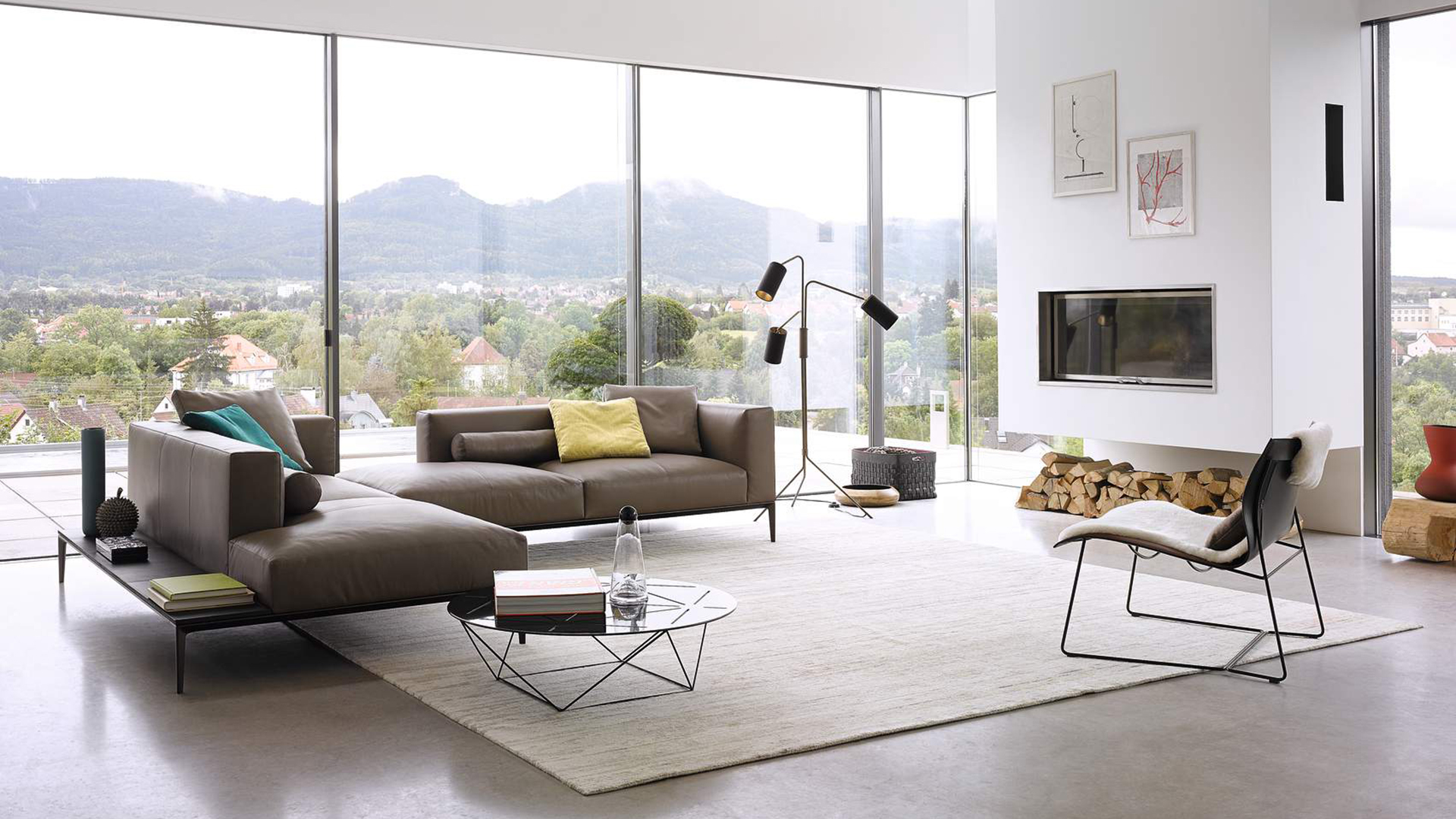 Walter Knoll Cuoio Lounge Chair | Living Edge