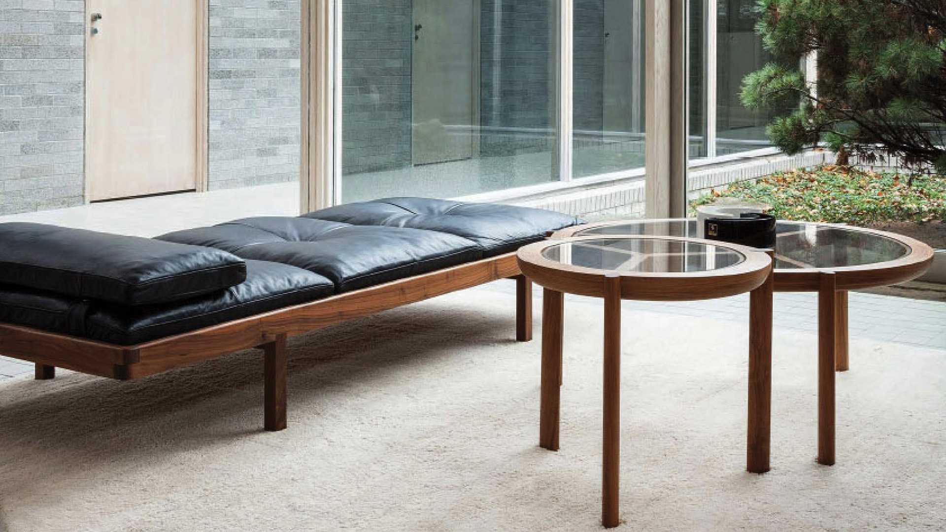 BassamFellows Spoke Side Table | Living Edge