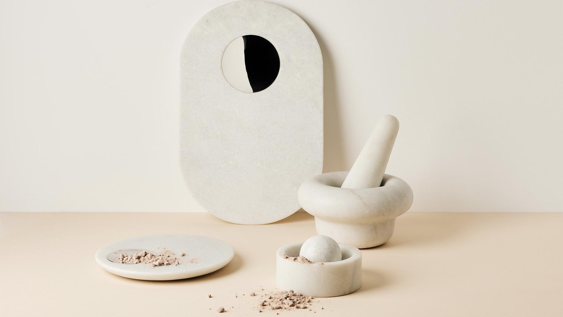 Tom Dixon Stone Spice Grinder | Living Edge